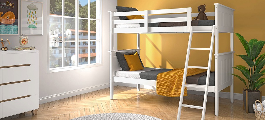 Maximizing Space and Style: Bunk Beds, Side Tables, and King Single ...